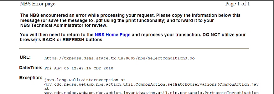NEDSS Frequently Asked Questions | Texas DSHS