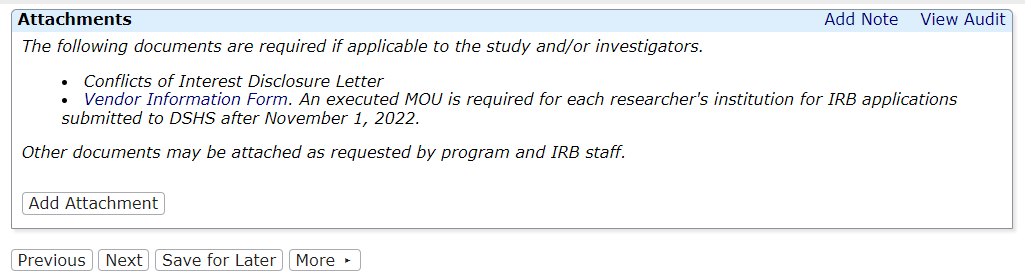 Using the DSHS IRB OneAegis System | Texas DSHS