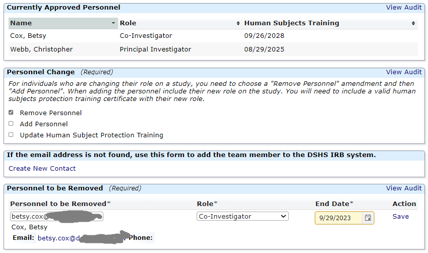 Using the DSHS IRB OneAegis System | Texas DSHS