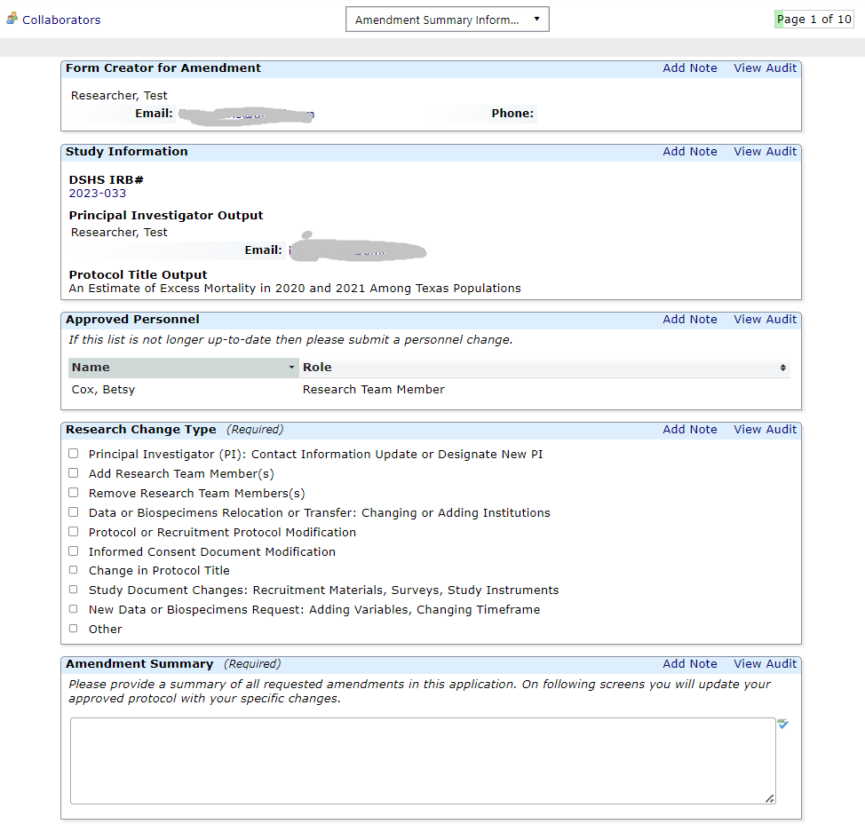 Using the DSHS IRB OneAegis System | Texas DSHS
