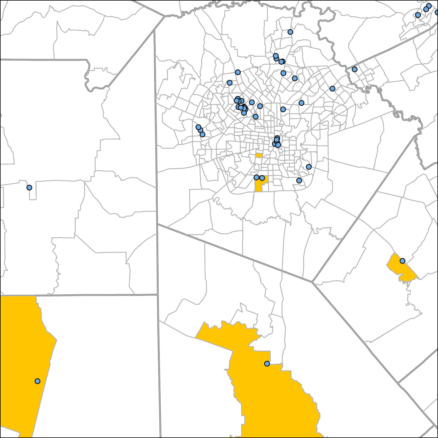 Spatial Analysis | Texas DSHS