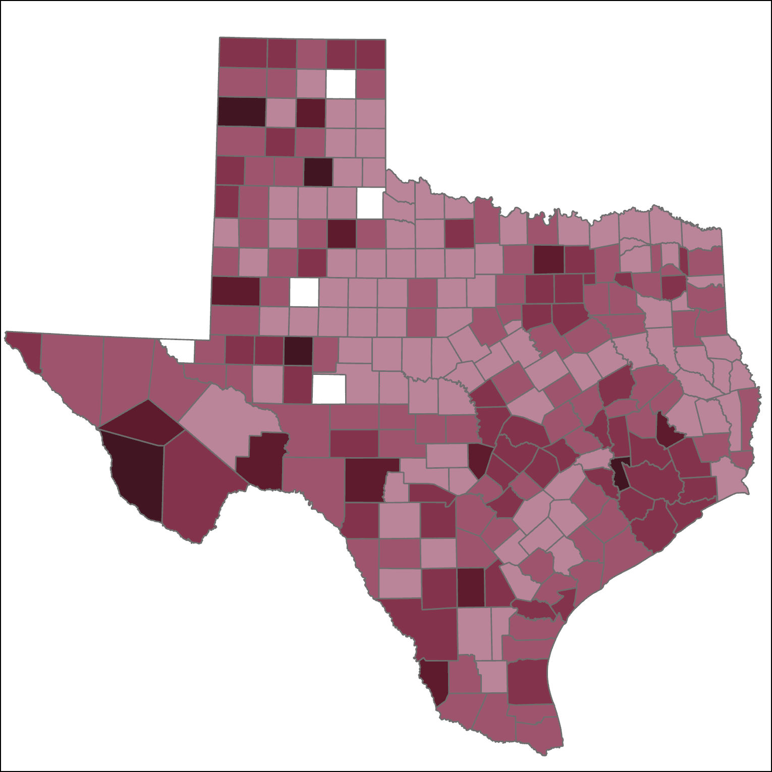 Spatial Analysis | Texas DSHS